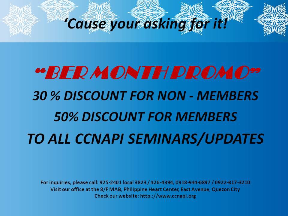 BER months Promo 2012